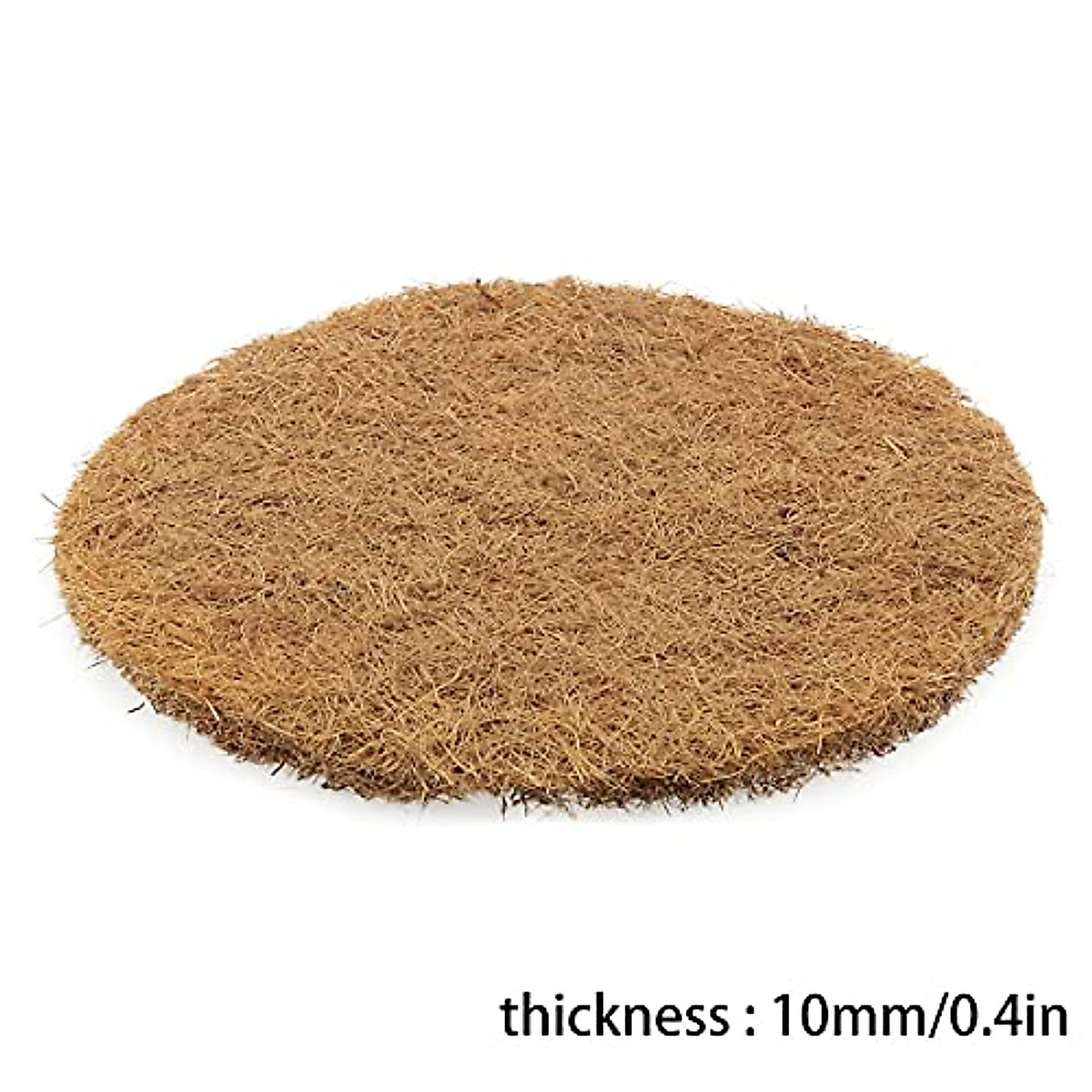 DGHAOP 4pcs Breathable Dry Grass Mattress 215x10mm Bird Nesting Pads Natural Fiber Parrots Breeding Nests Bird Eggs Mat for Birds