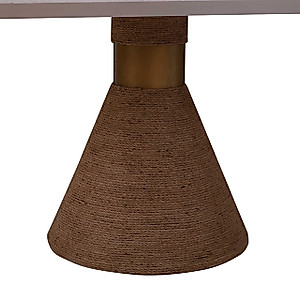 TOV Furniture Rishi Natural Rope Rectangular Table