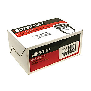 Trimaco SuperTuff Regular Mesh/Elastic Top Bag Strainers, 1 gallon, (25-Pack), White