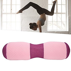 Yoga Bolster, Yoga Waist Pillow Lumbar Vertebra Pelvis Correction Bolster Cushion Memory Foam Block, Sturdy Yoga Cushion, Correct Lumbar Pelvic Til