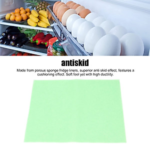 Refrigerator Liners, 10pcs Fridge Pads Mat Covers Refrigerator Mats Kitchen Accessories for Glass Shelves Fridge Shelf Liners