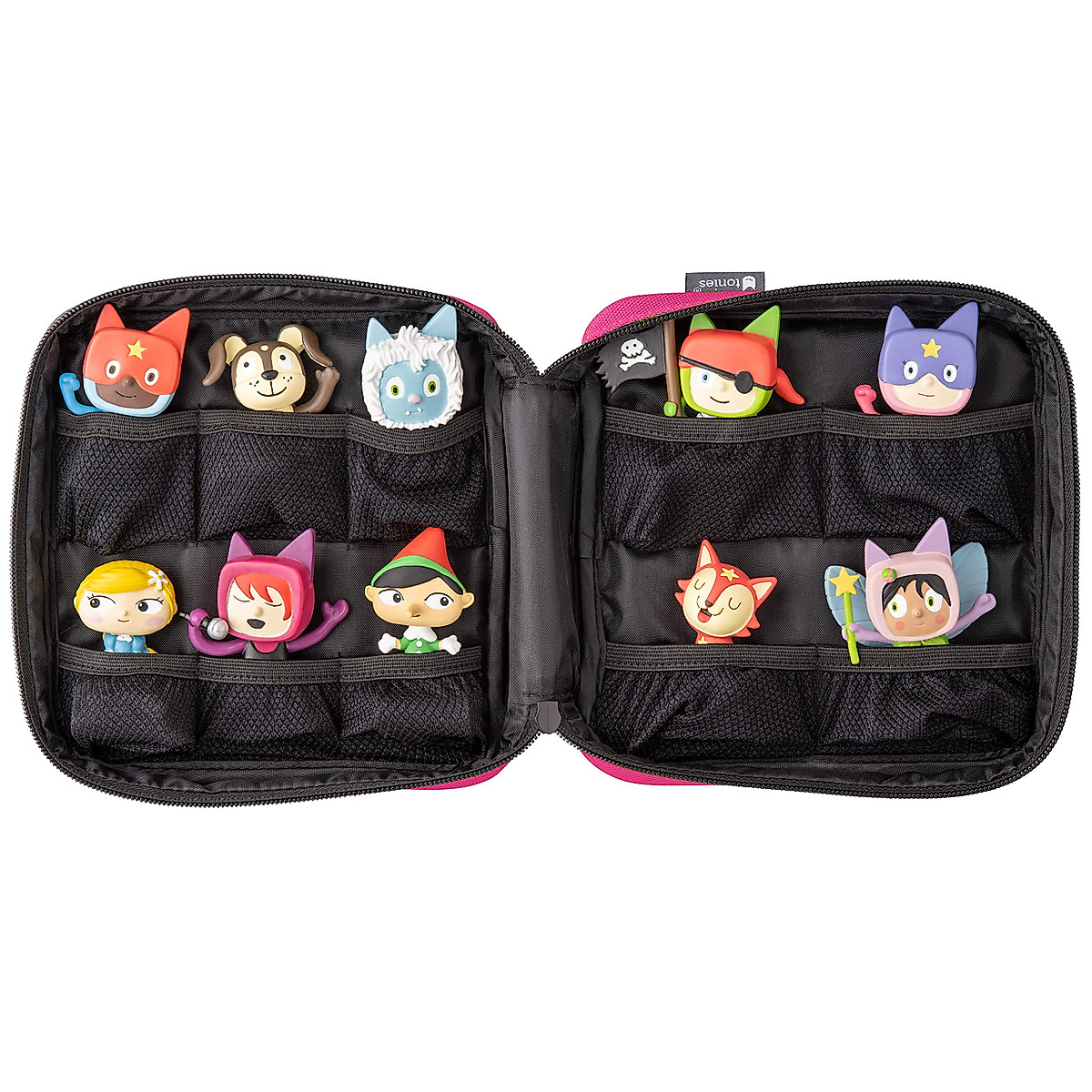 Tonies Carrying Case - Secure Protection for up to 10 Characters - Pink
