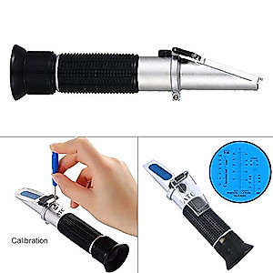 【The Best Deal】OriGlam 4-in-1 Car Adblue Urea Refractometer Battery Fluid Ethylene Propylene Glycol ATC