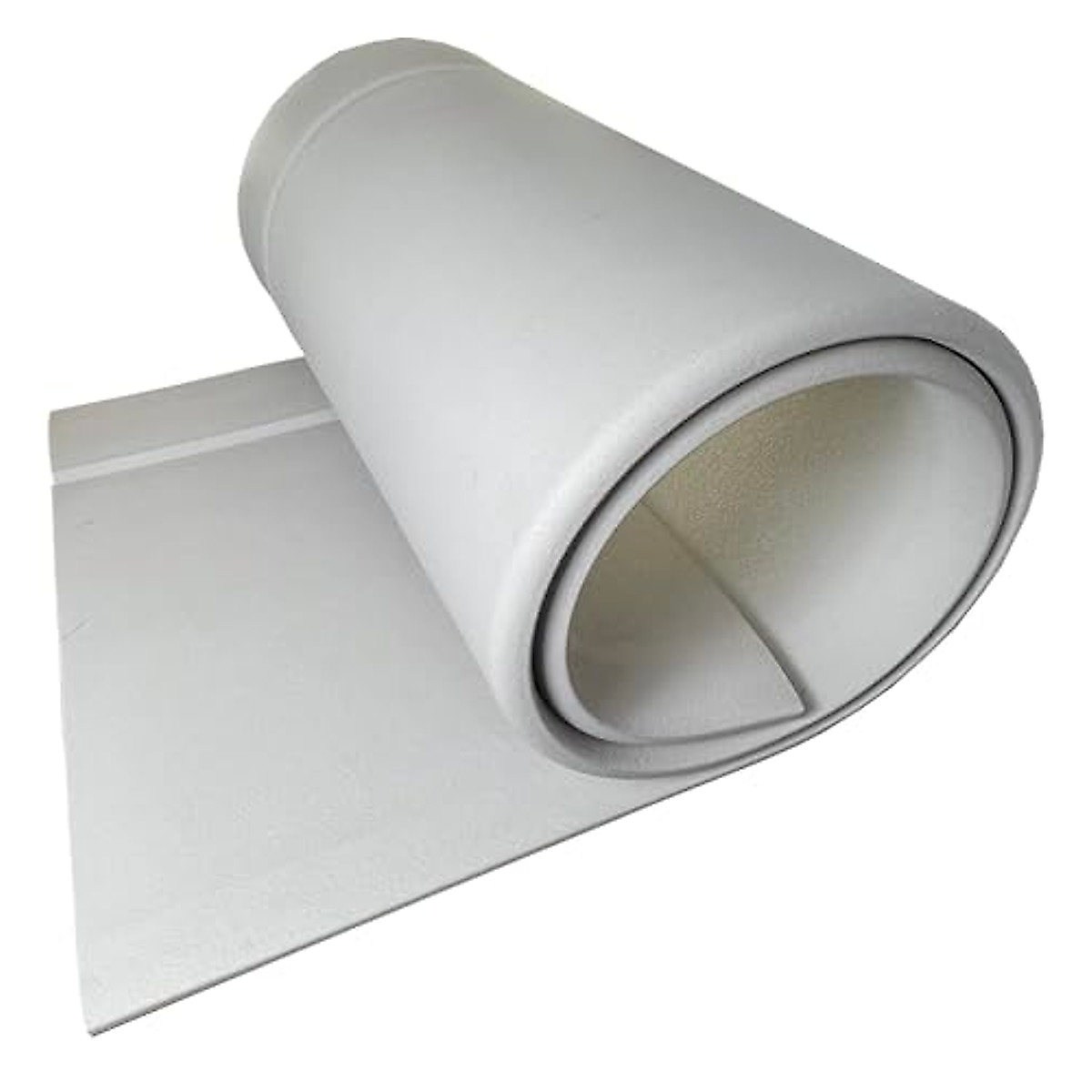 KidKusion Soft Seat Hearth Pad | Made in USA | Taupe | 90" x 14" | Fireplace and Hearth Protection