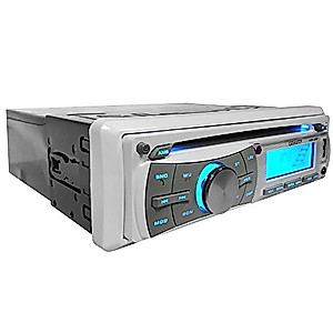 Gravity MGR-208BT 300W Single Din Marine Boat/Yatch Receiver/CD/SD/USB/Aux/AF/FM/MP3 Player - Work with Bluetooth