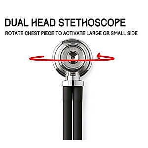 EMI Sprague Rappaport Dual Head Medical Stethoscope - Lilac #112 Perfect for Nurses