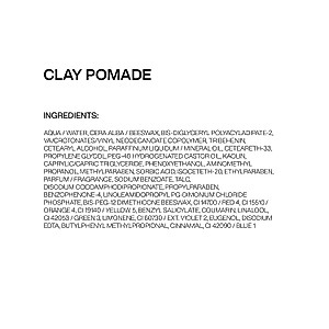 Redken Brews Clay Pomade For Men | Men's Volumizing Clay Pomade | Long-Lasting High Hold | Matte Finish | For Fine And Medium Hair Types | 3.4 Fl. Oz