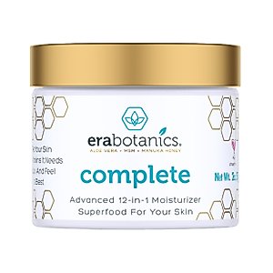Era Organics Face Moisturizer Cream - Advanced 12-In-1 Rejuvenating Facial Cream With Superfood Complex Manuka Honey, Hyaluronic Acid, Hemp Oil & More - Anti Aging Wrinkle Face Cream For Women & Men