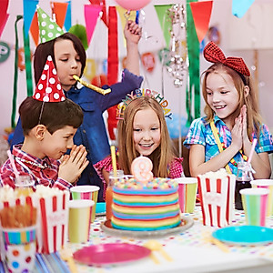 Happy Birthday Crown Rainbow It's My Birthday Headband Birthday Headpiece Birthday Crown Gift Party Decorations for Women Girls