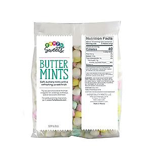Party Sweets Assorted Pastel Buttermints, 14 Ounce, Appx. 100 pieces from Hospitality Mints