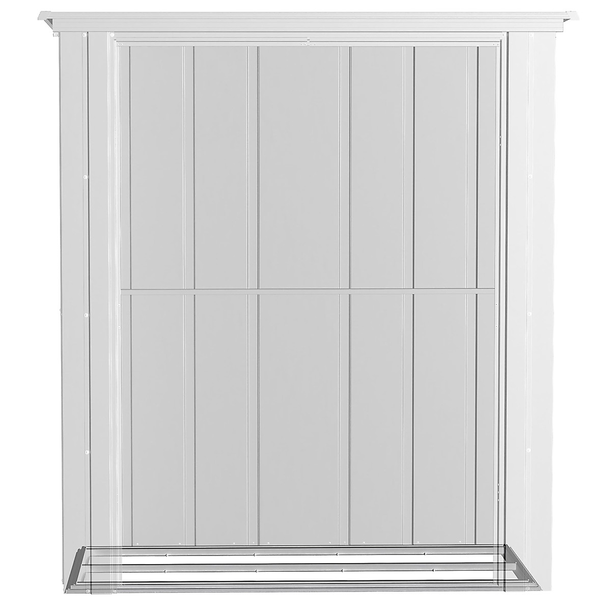 Arrow Sheds 4' x 3' Metal Floor Frame for Spacemaker Patio Storage Shed, Outdoor Storage Shed Floor Frame Base Kit (Flooring Not Included), Galvanized