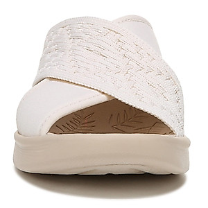 BZees Womens Sundance Slide Sandal Eggnog Beige 9.5 M