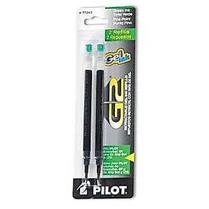 Pilot Refills Green G2 Fine Point Gel Pen - P77243