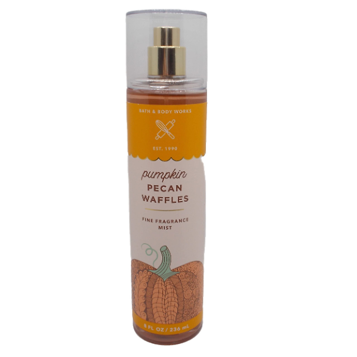 Bath & Body Works Pumpkin Pecan Waffle Signature Collection Fragrance Mist 8 Fl Oz (Pumpkin Pecan Waffle)
