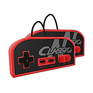 Old Skool CLASSIQ N Console Compatible with NES - Black/Red Clone System