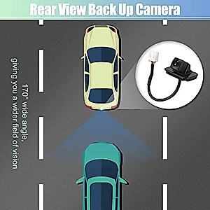 X AUTOHAUX Rear View Back Up Camera OE# 39530-T2A-A31 Rear Park Assist Reverse Camera for Honda Accord Sedan 2016 2017