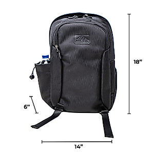 Mount Adams Yoga Mat Mid-Size Backpack for Workout Gear and Fitness Accessories, Stain Resistant, Adjustable Travel Pack