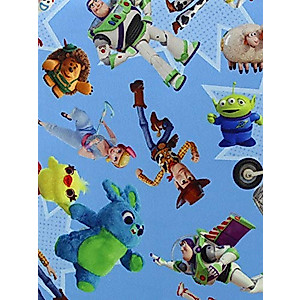 Disney Toy Story 4 Boy's Girl's Soft Insulated School Lunch Box (One Size, Blue)