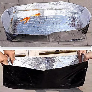 Bitumen Tape,Butyl Tape Waterproof Tape Aluminum Foil Tape Sealan Tape,Self-Adhesive SBS Modified Rubberized Asphalt,for Roof Leaks Window Gutter Repair Outdoor,Width x Length (1 x 3.3ft)