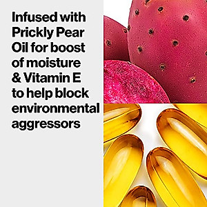 Revlon PhotoReady Candid Glow Moisture Glow Anti-Pollution Foundation with Vitamin E and Prickly Pear Oil, Anti-Blue Light Ingredients, without Parabens, Pthalates, and Fragrances, Buff, 0.75 oz