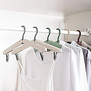 XINGWANG 4-Piece Portable Folding Travel Hanger, Outdoor Drying Rack with Clip, Travel Goods