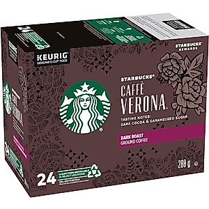 Starbucks Caffe Verona K-Cups, 24 Count