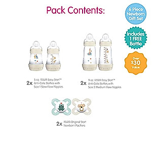 Newborn Essentials "Feed & Soothe" Set (6-Piece)