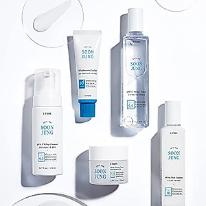 ETUDE HOUSE Soonjung pH5.5 Relief Toner 200ml (New Version) | Skin Care Solution | Low PH Toner for Sensitive Skin | Non-Comedogenic, Hypoallergenic & Fragrance Free Moisturizer for Face