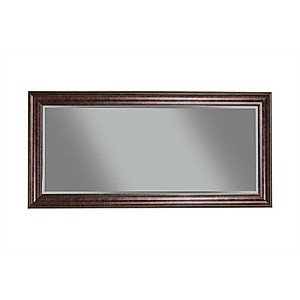 OBIOZZ Bedroom Floor Standing Mirror Home Oil Rubbed Bronze Full Length Leaner Mirror, Designed for Durability, Modern Design Full-Length Mirror