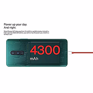 OnePlus 8 (5G, 128GB, 8GB RAM) 6.55" 90Hz Display, Snapdragon 865, 5G LTE T-Mobile Only (Black) (Renewed)