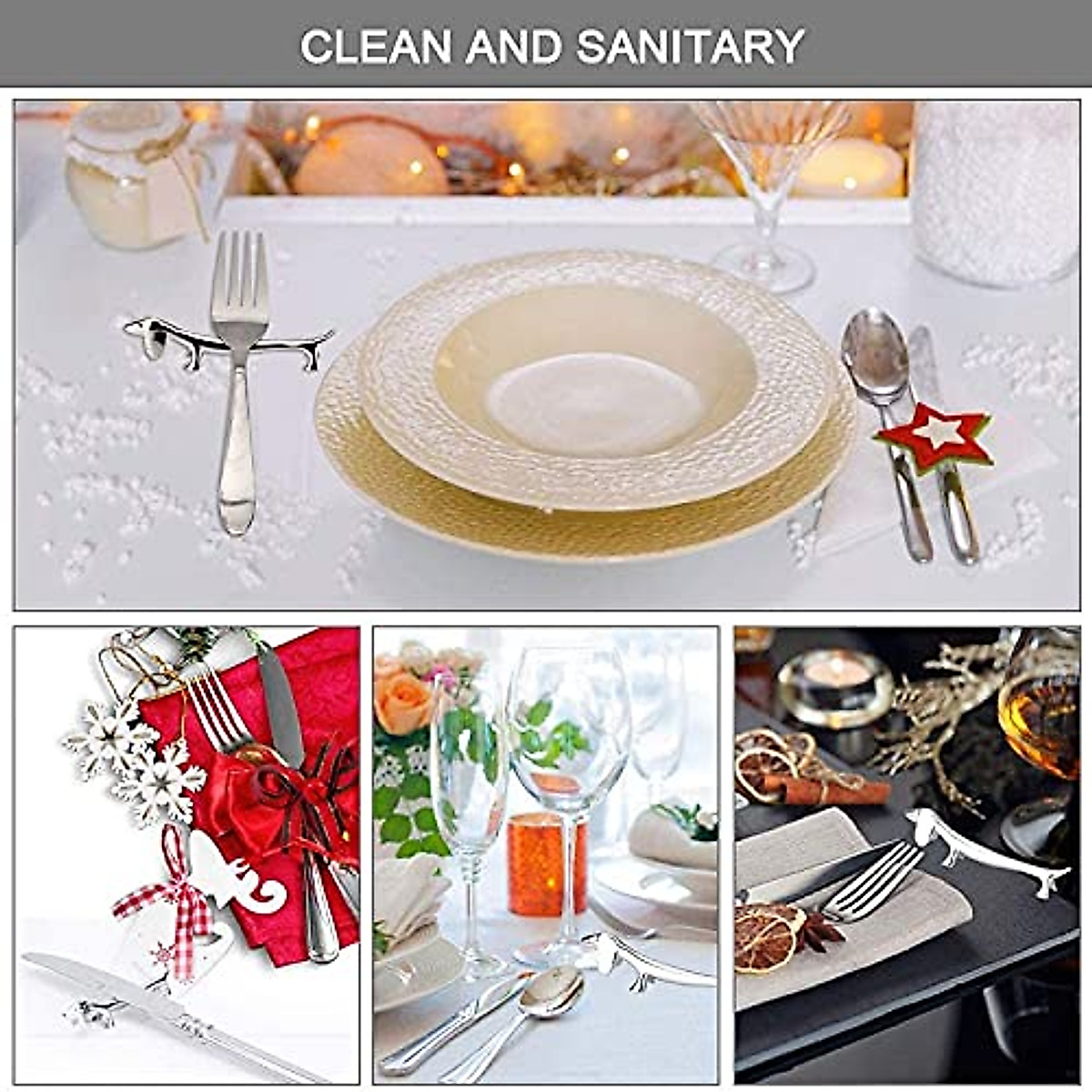 shyness 6 Pcs Chopsticks Rest Little Dog Chopsticks Holder Dachshund fork Stand Spoon Holder Tool