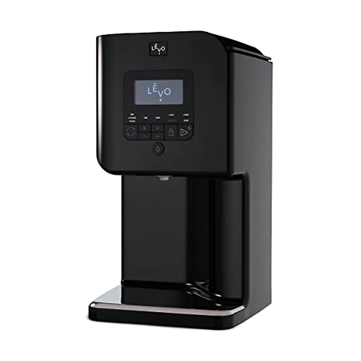 LĒVO II - Herbal Oil and Butter Infusion Machine - Botanical Decarboxylator, Herb Dryer & Oil Infuser - Mess-Free, Easy to Use - Make Infused Gummies, Brownies, Cookies & Other Treats (Licorice Black)