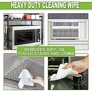 Air Jungles All Purpose Car and Home Cleaning Wipes 70 Count (Pack of 1), Extra Large 8" x 10" Size Cleaner Wipes for Car Interior Household Appliance Yoga Mat Desk Gym Equipment Couch Desk & More