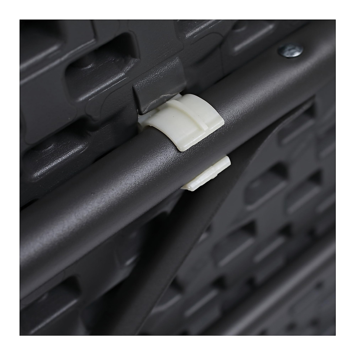 Iceberg IndestrucTable Too Bi-Fold Folding Table, Indoor/Outdoor, Commercial Grade, Charcoal, 60” W x 30” D x 29” H