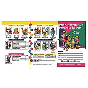 Pre Kindergarten Progress Report 10 Pk For 3 Year Olds