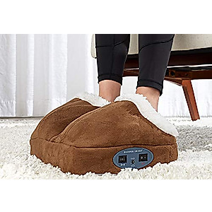 Sharper Image Warming Foot Massager - Tan