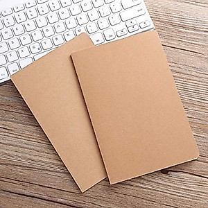 12 Pack Notebook Journals for Travelers, Students and Office, Writing Diary Subject Notebooks Planner with Lined Paper, College Ruled, 60 Pages, 30 Sheets, 8.3x5.5 inch, A5 Size, Travel Journal Set