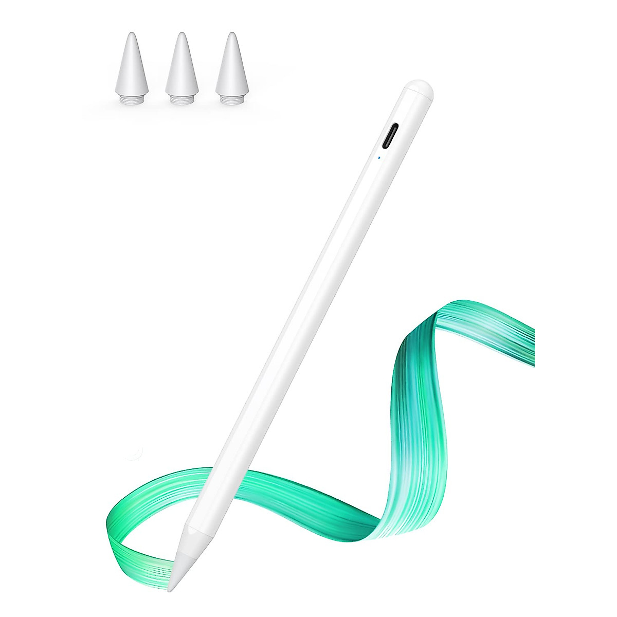 Stylus Pen for iPad, 10 Min Fast Charge Apple iPad 10th Generation Pencil Work for Apple iPad Pro 11/12.9", iPad 6-10, iPad Air 3-5, iPad Mini 5/6