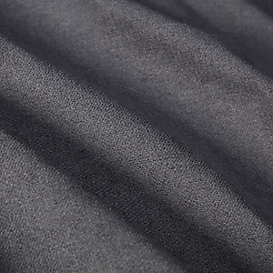 Merax U-Shape Large Modular Sectional, Convertible Sofa Bed with Reversible Chaise for Living Room, Dark Gray