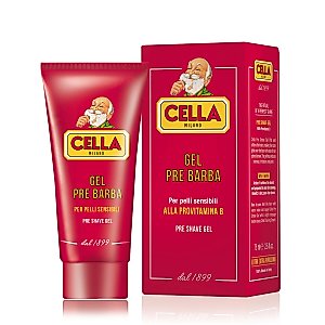 Cella Milano, Conditioning Pre Shave Gel for an Extra Comfortable Shave & Glide, 2.6 Ounce, Made in Italy