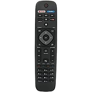 Philips NH500UP Smart TV Replaced Remote Control for 43PFL5604/F7 50PFL5604/F7 50PFL5704/F7 55PFL5604 65PFL5604/F7