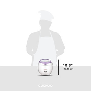 Cuckoo Electric Heating Rice Cooker CR-0671V (Violet/White)
