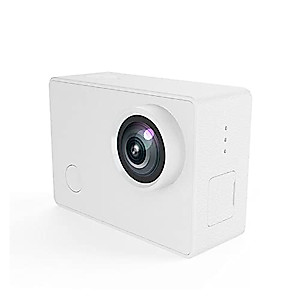 KOVOSCJ Sports Action Camera 4K Sports Camera Outdoor Waterproof Mini Diving Camera Riding Aerial Rock Climbing for Vlog Recording (Color : White)