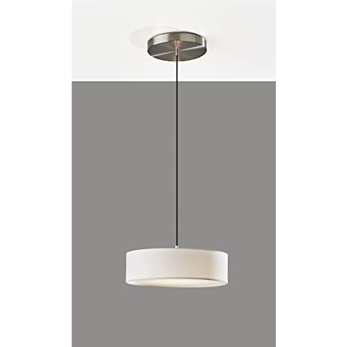 Adesso Smart Home LED Pendant Light, Works with Alexa, A Certified for Humans Device