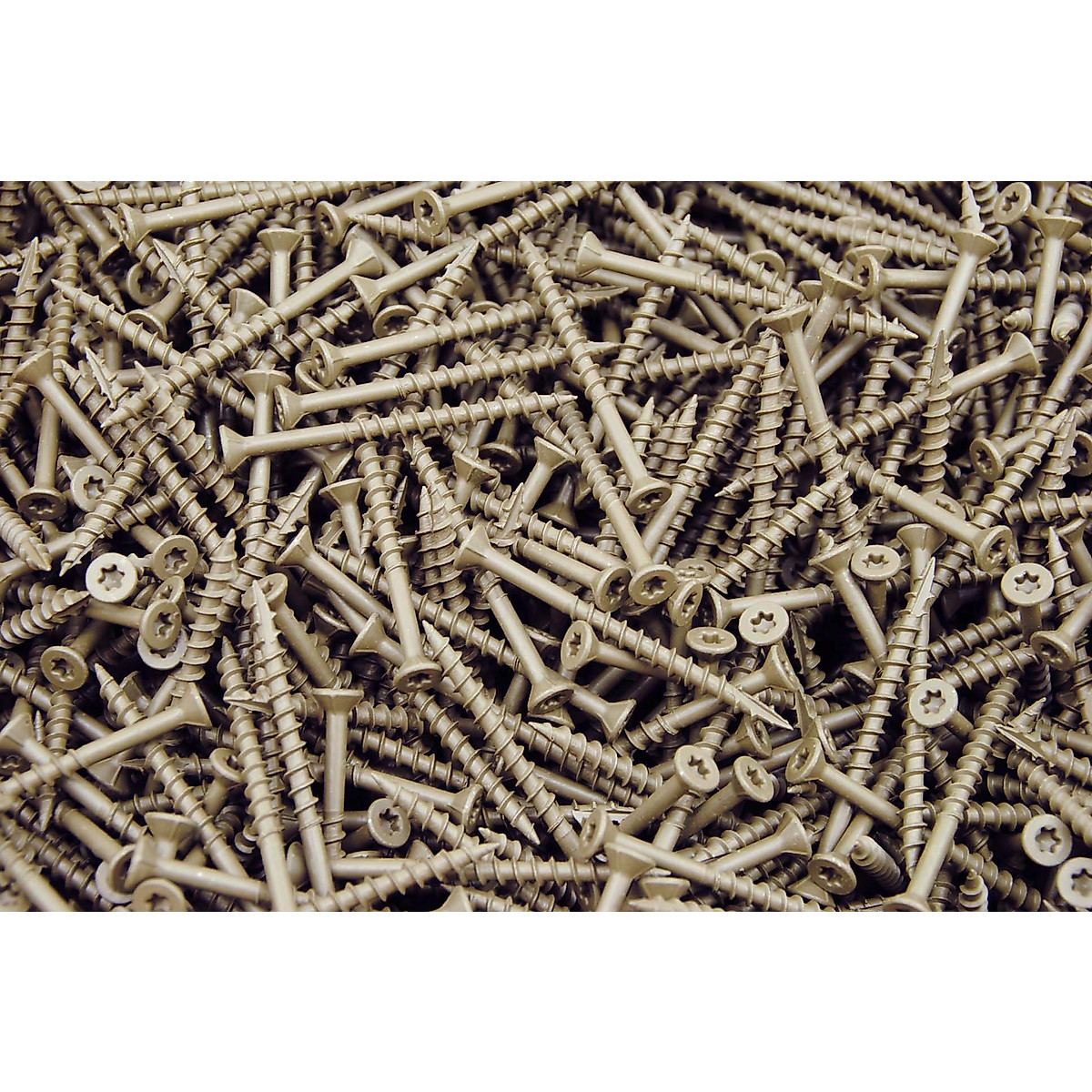 Lexar Industrial (400) Torx T25 Star Flat Head 9 x 2-1/2 Deck Screw ACQ Lumber Wood Type 17