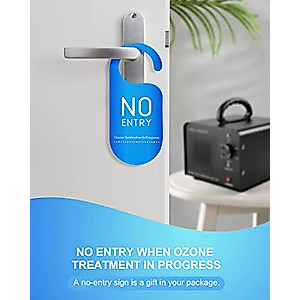 Tiiroy 0zone Machine 30000mg 0zone Generator for Home Car Smoke Pet Odor (Black)