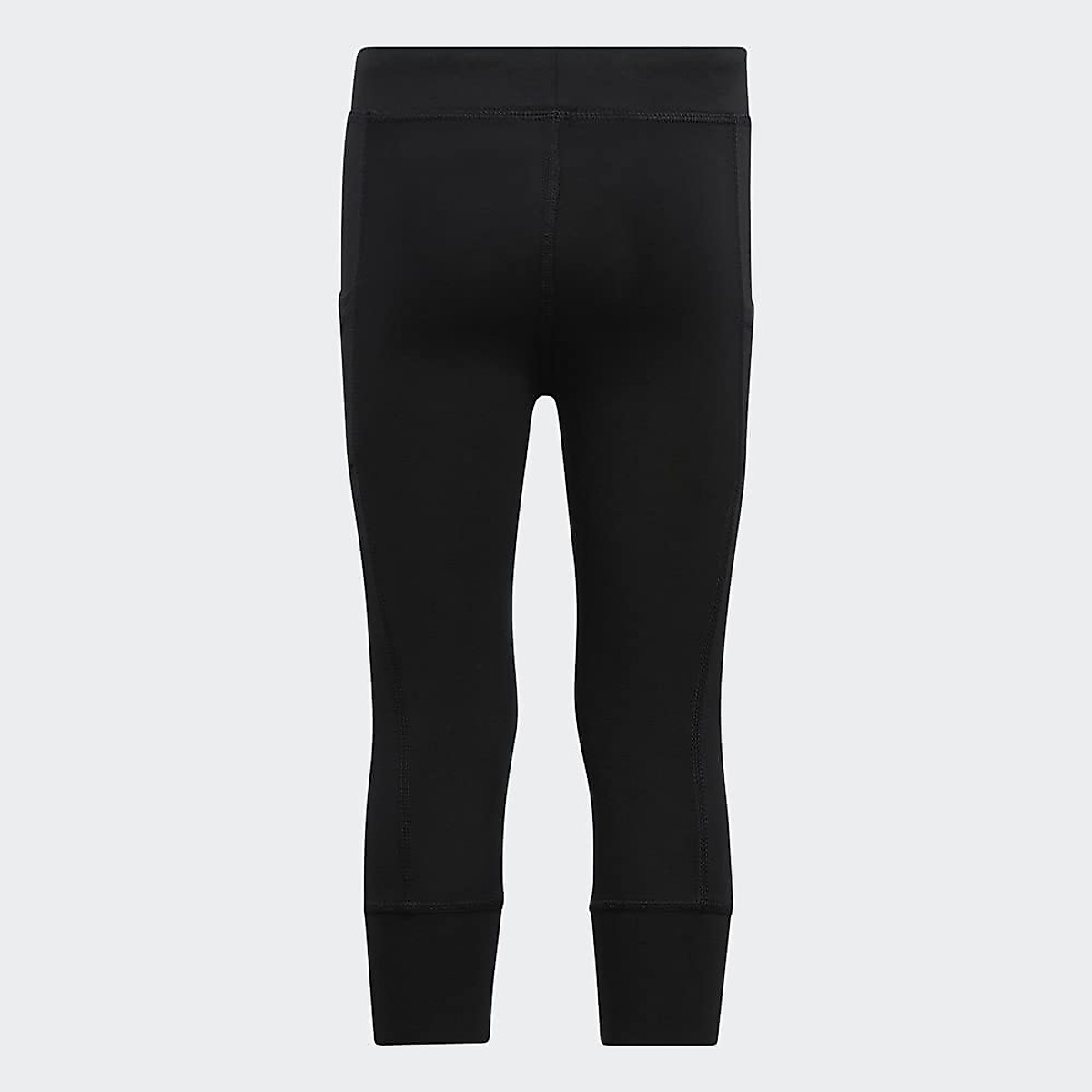 adidas girls Stripe Jogger 7/8" Tights Leggings, Black, Large Slim US