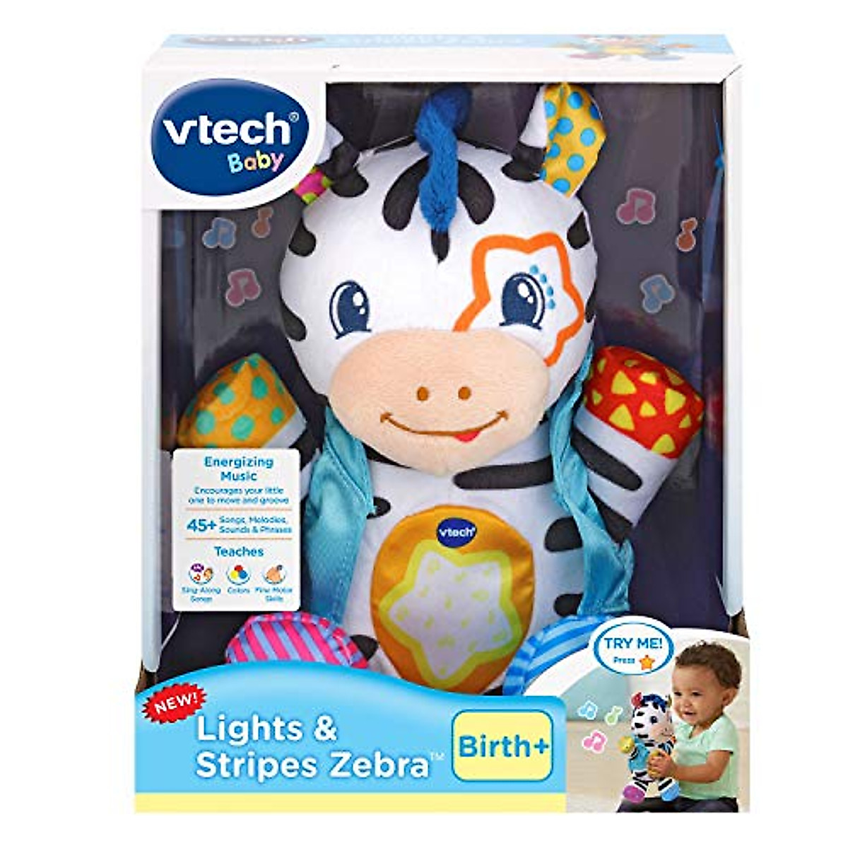 VTech Lights and Stripes Zebra