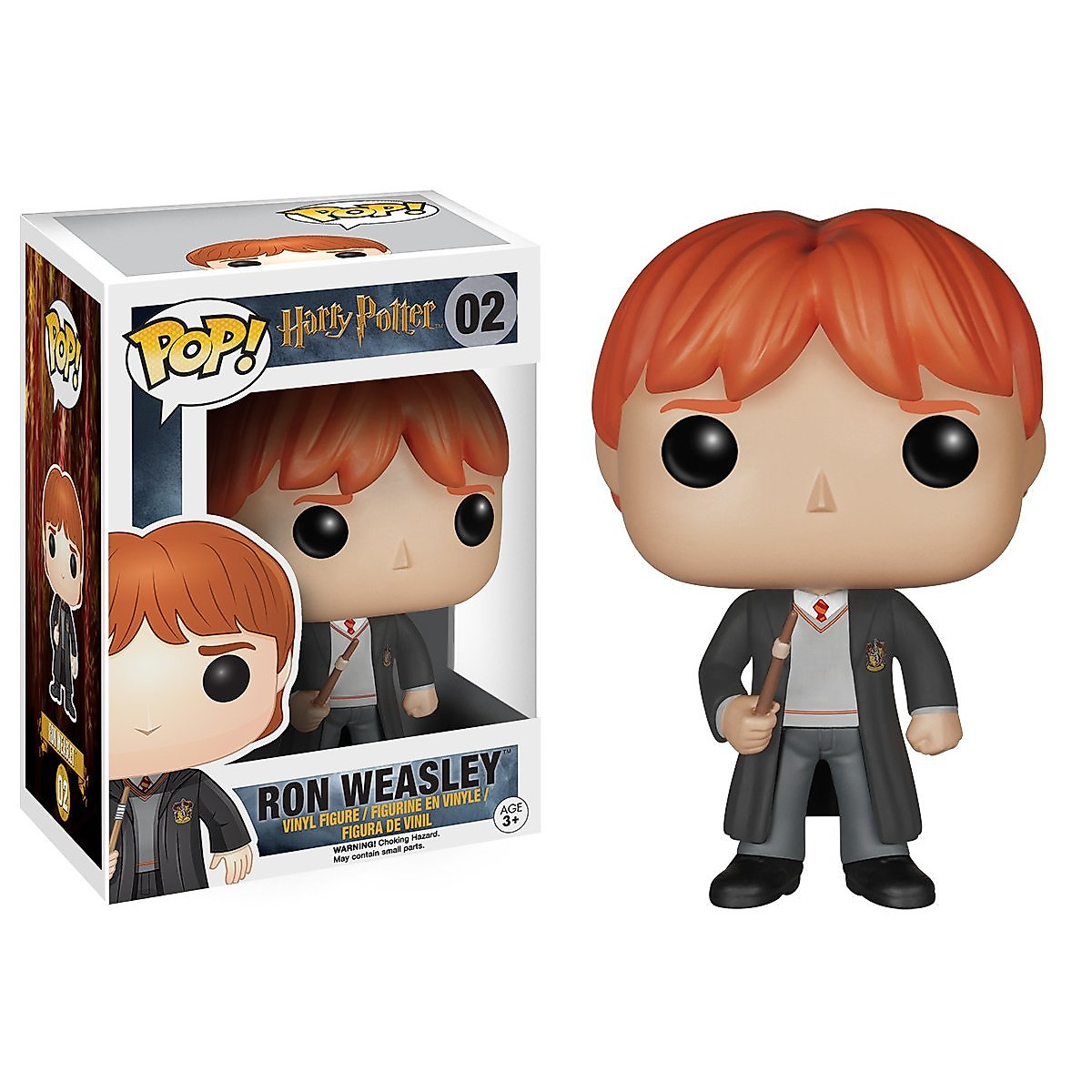 Funko POP Movies: Harry Potter Ron Weasley Action Figure, Standard (5859)