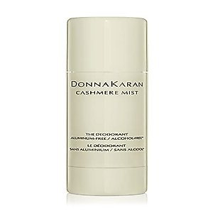 Donna Karan Cashmere Mist Aluminum Free Deodorant Stick For Women, New Formula, 1.7 Oz.